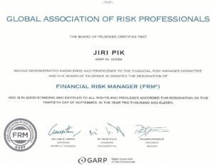 Certifications - Jiri Pik